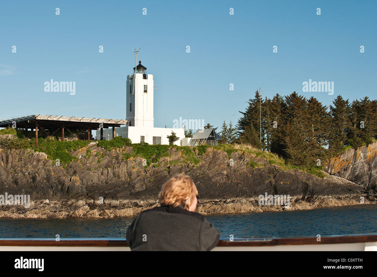 Five Finger Lighthouse, Five Finger Islands, Inside Passage, Frederick ...