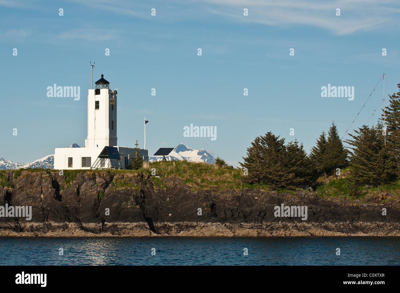 Five Finger Lighthouse, Five Finger Islands, Inside Passage, Frederick ...