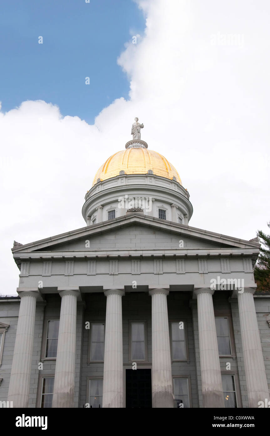 State Capital Building in Montpelier Vermont USA Stock Photo - Alamy