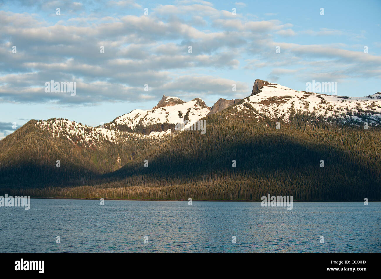 Alaska. LeConte Bay, Inside Passage, Frederick Sound, Tongass National ...