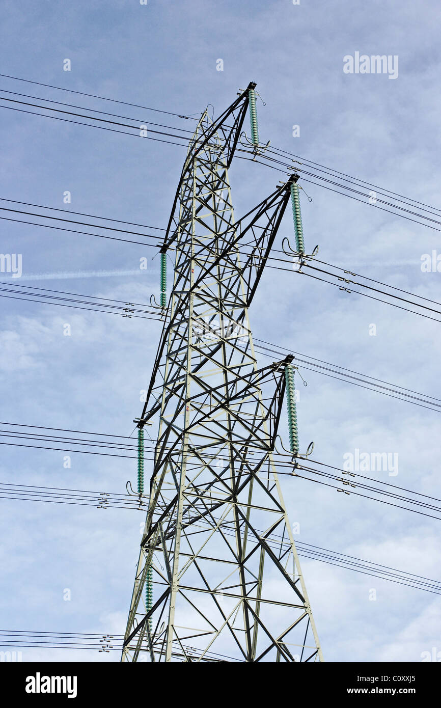 A national grid electricity pylon Stock Photo - Alamy