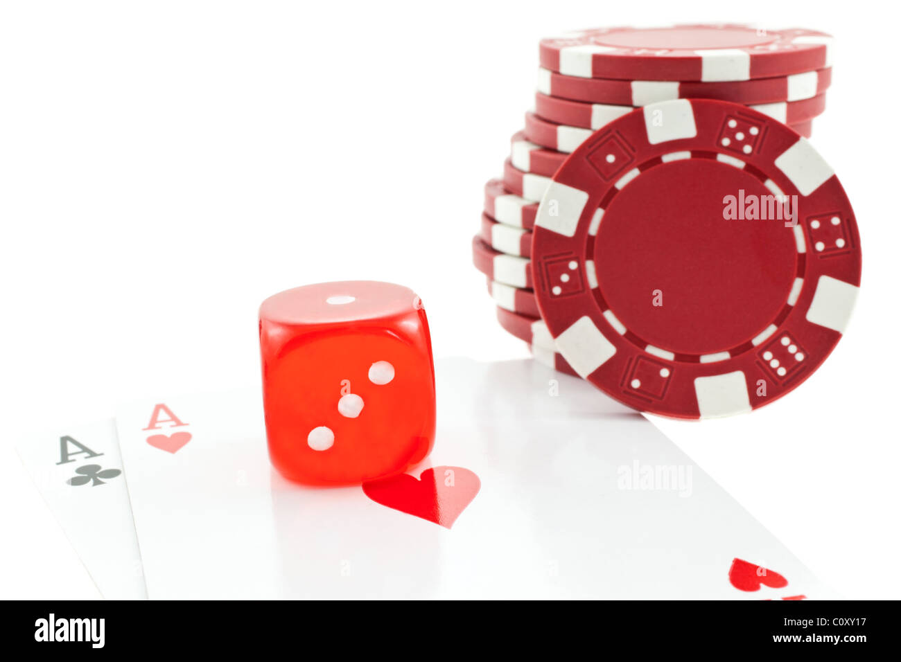 Transparent dice hi-res stock photography and images - Alamy