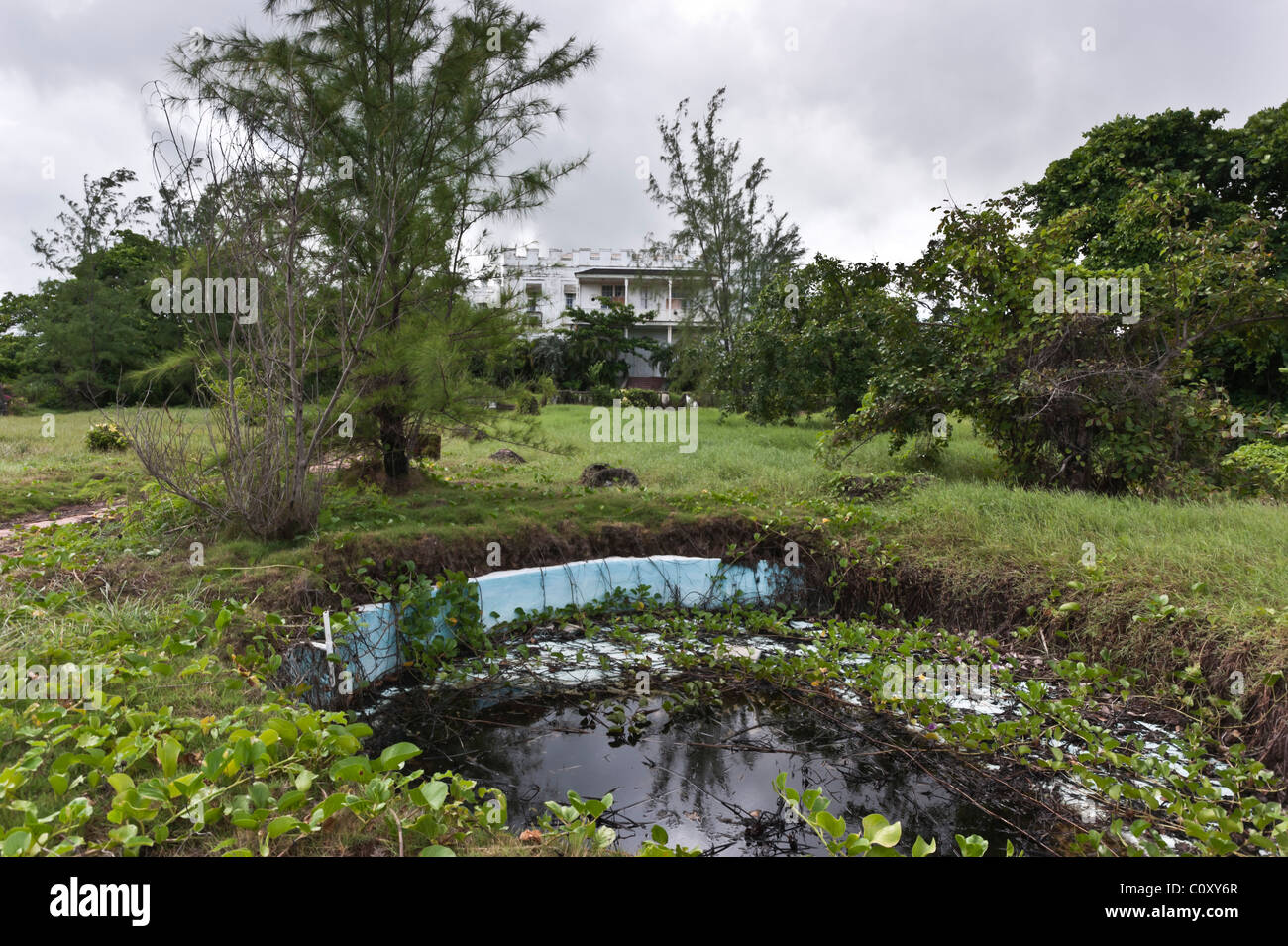 The dereliction of a once-famous hotel - Sam Lord's Castle, Barbados ...