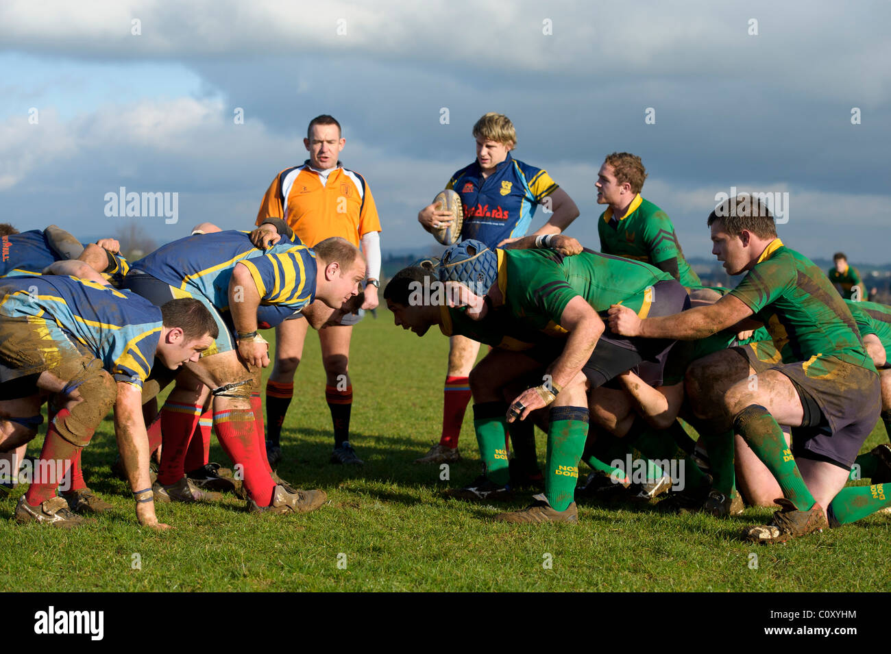 Rugby referee amateur hi-res stock photography and images - Alamy