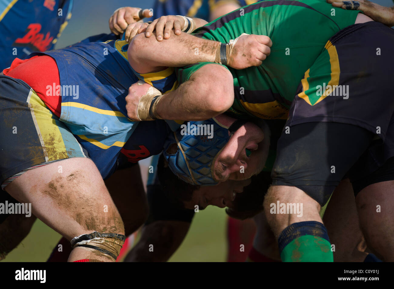 Rugby scrum hi-res stock photography and images - Alamy