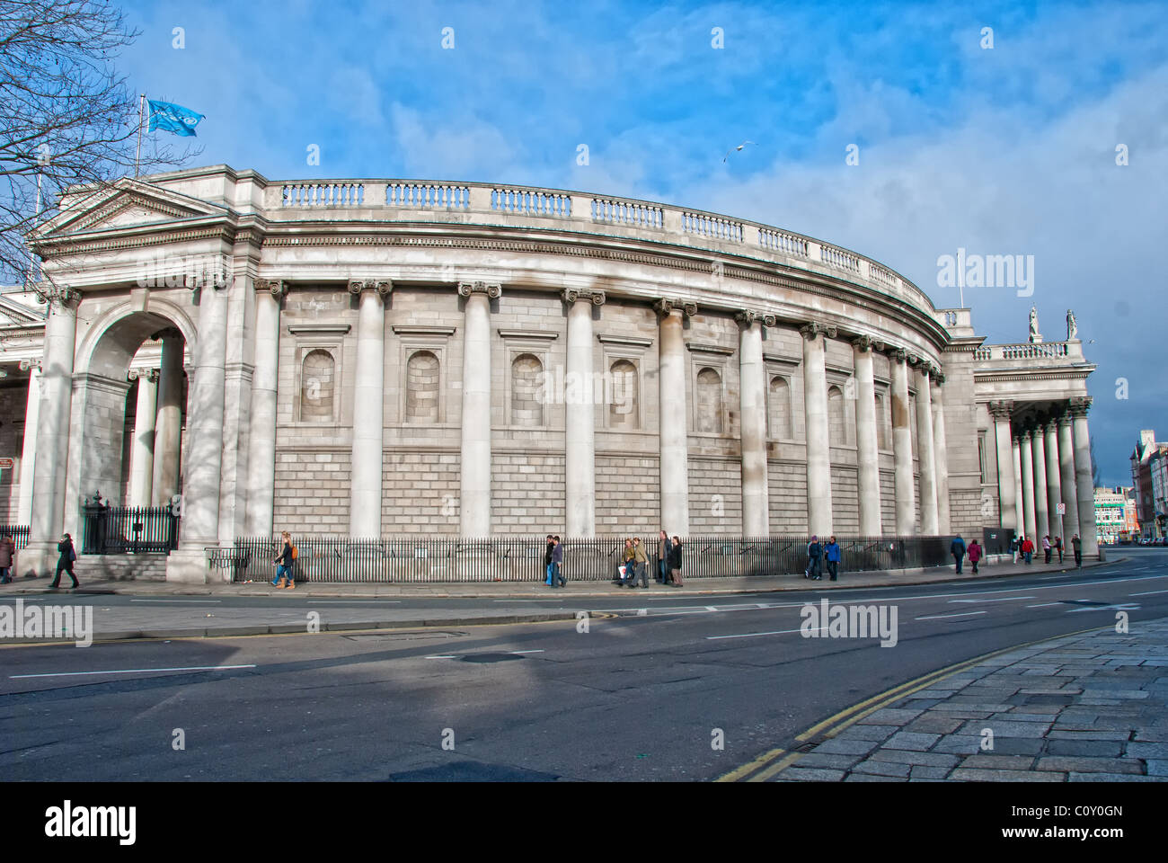 Detail of Dublin Architecture, Ireland Stock Photo - Alamy
