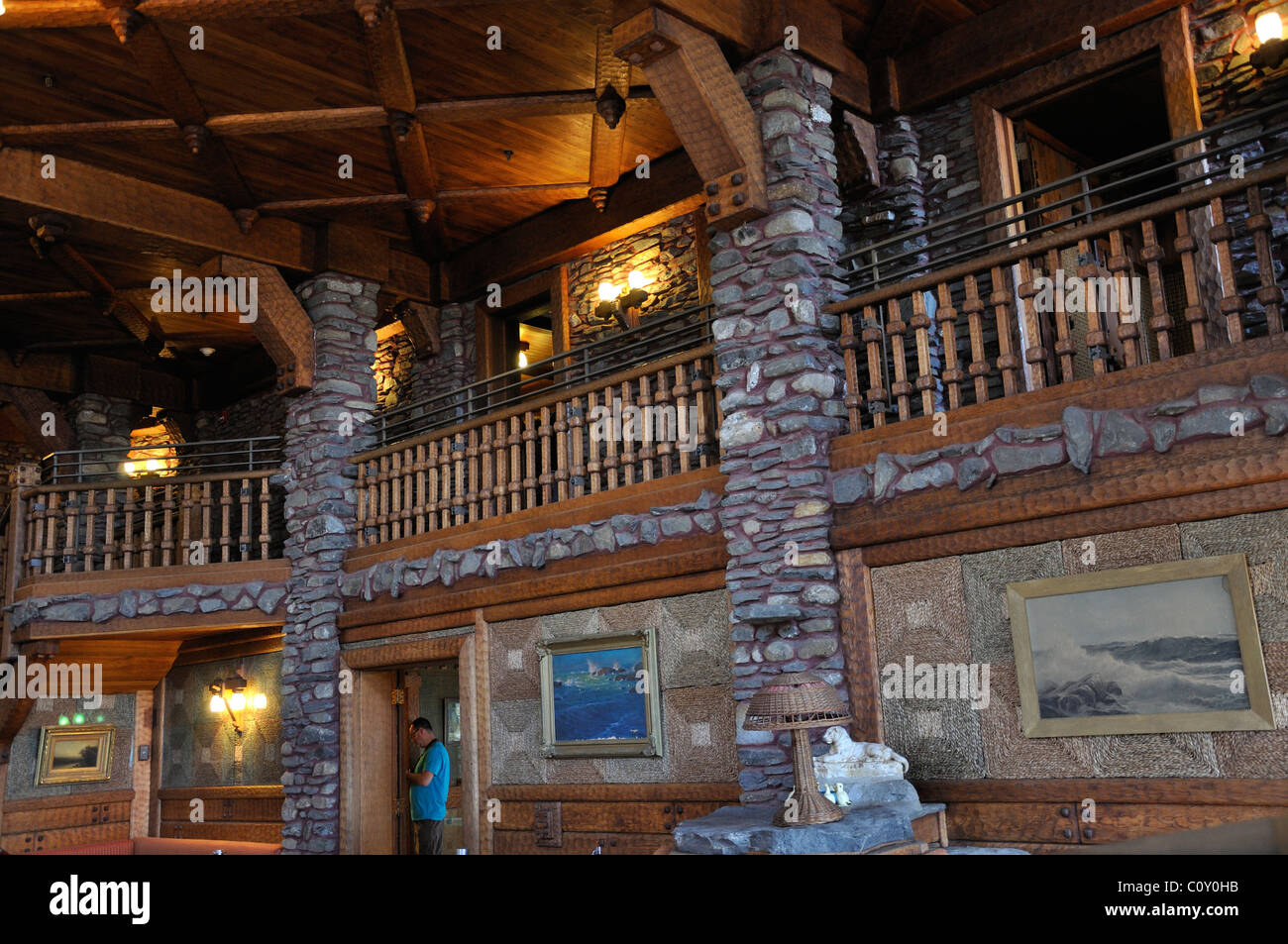 Gillette castle interior hi-res stock photography and images - Alamy