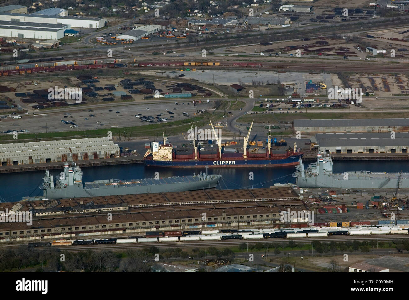 Houston tracks hi-res stock photography and images - Alamy