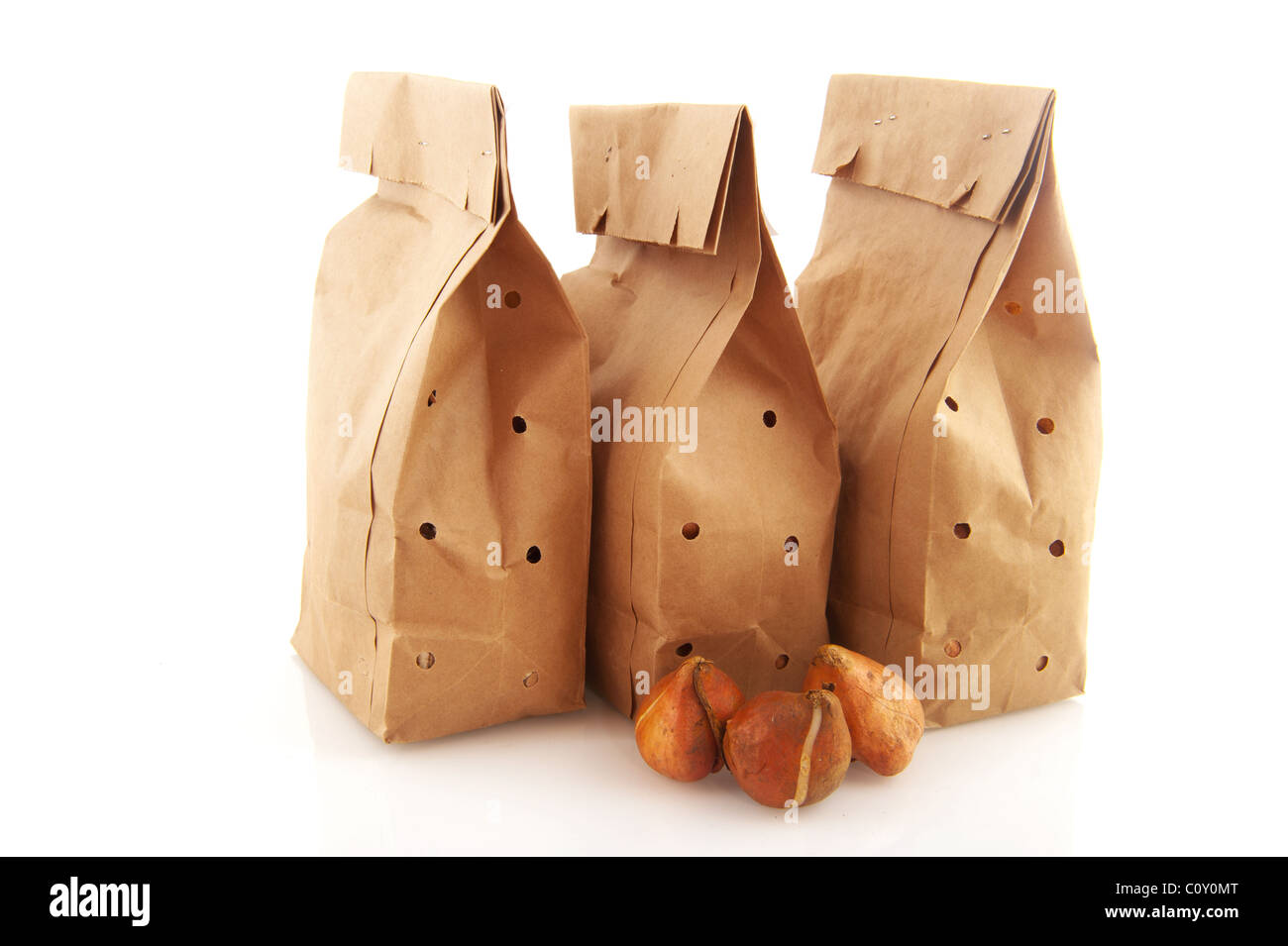 Bags of flower bulbs hi-res stock photography and images - Alamy