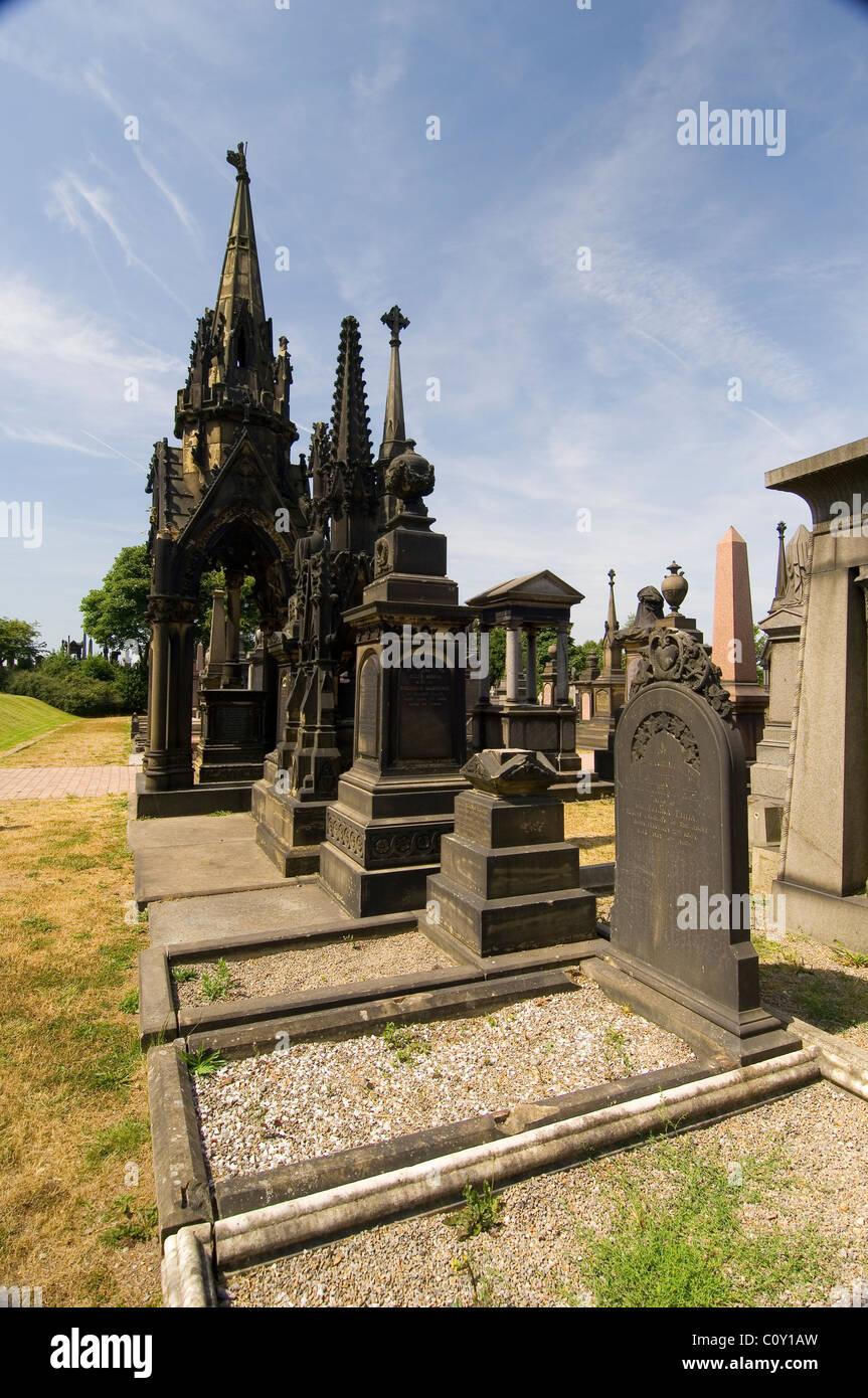 View of Undercliffe Cemetery Bradford Stock Photo - Alamy