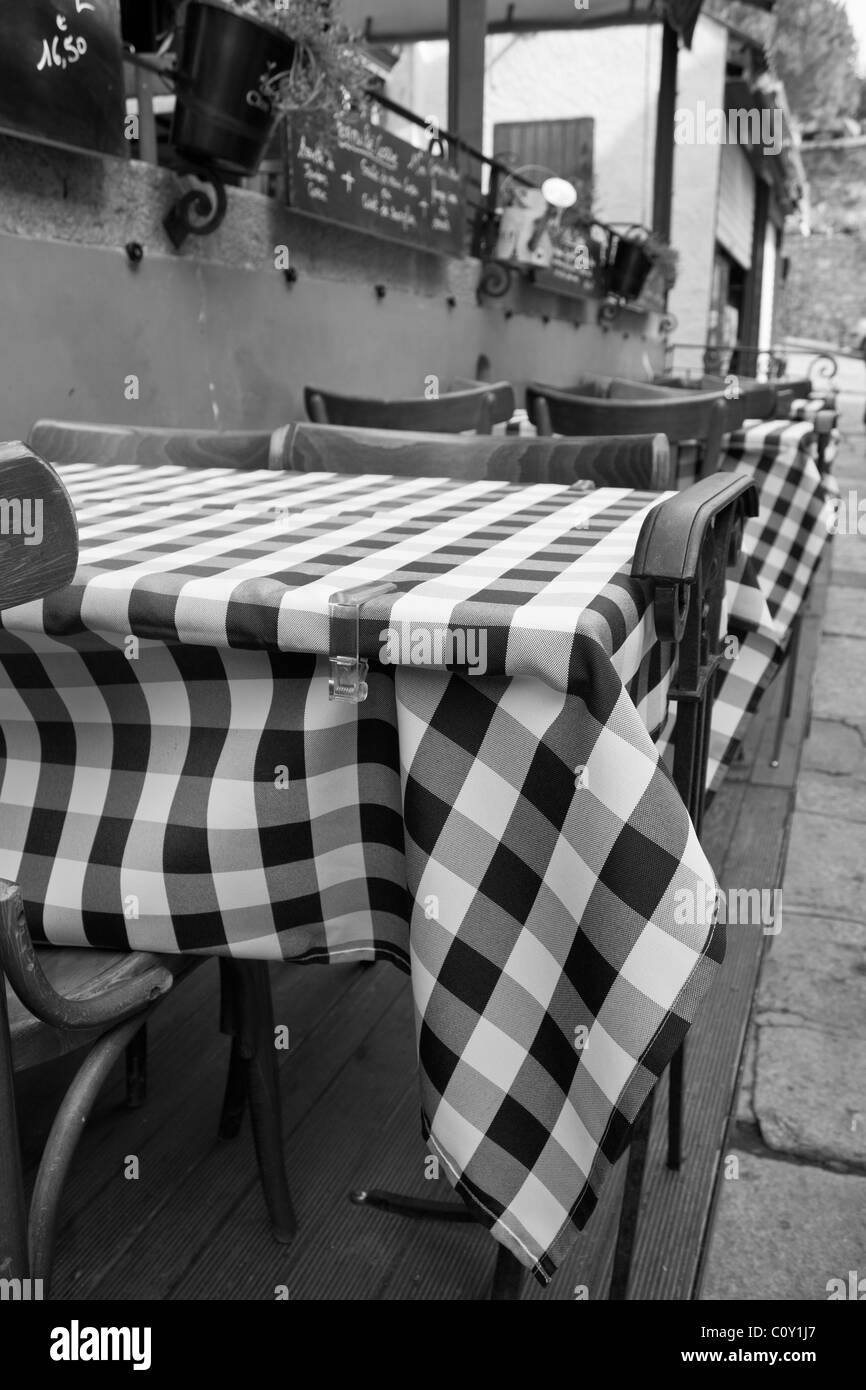 Snack table Black and White Stock Photos & Images - Alamy