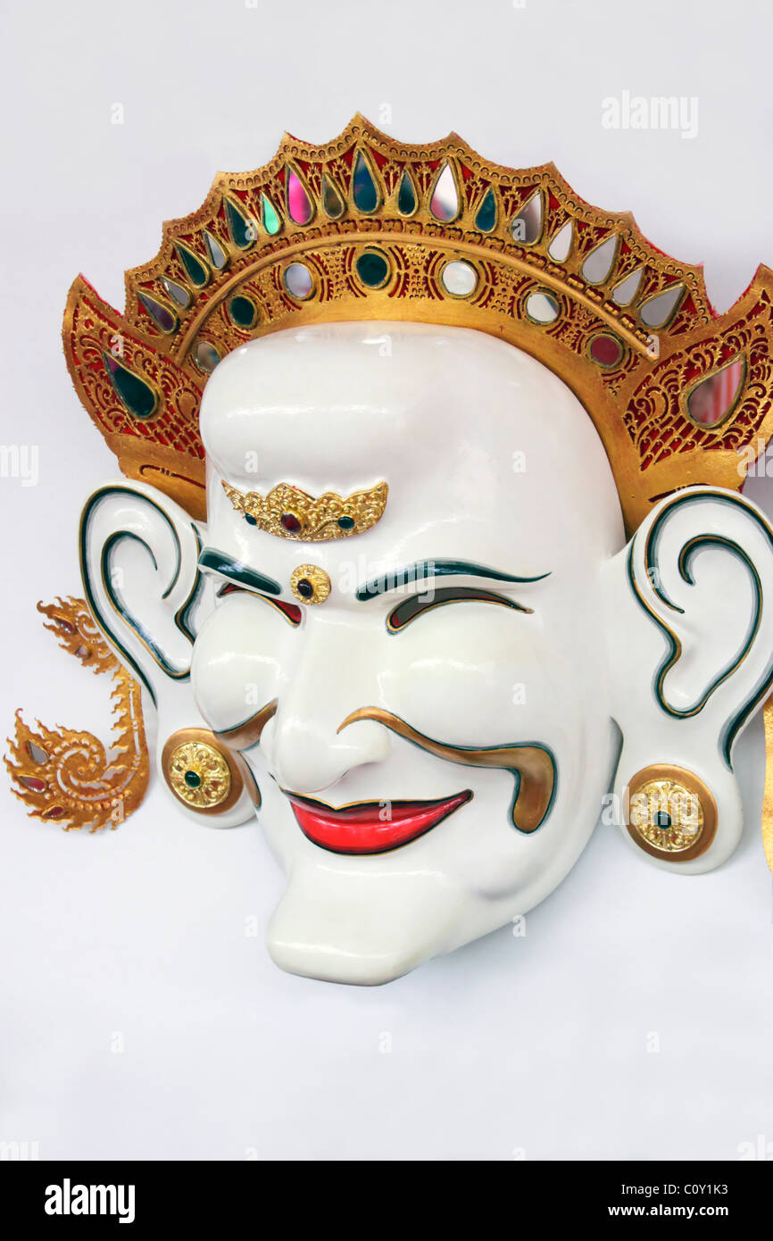 Bali traditional wooden mask, Indonesia, Santa Fe International Folk ...