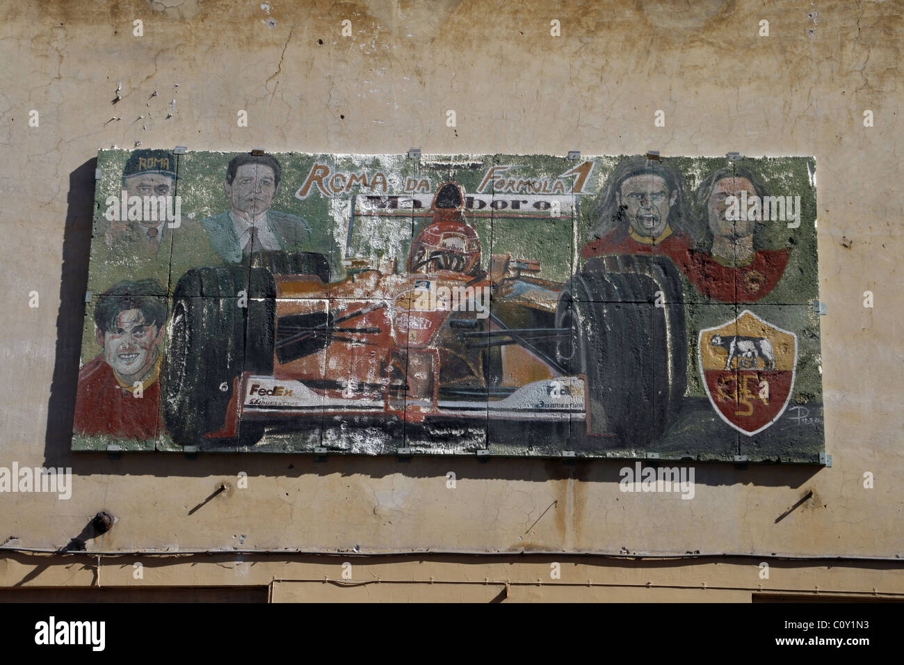 Rome soccer team logo hi-res stock photography and images - Alamy