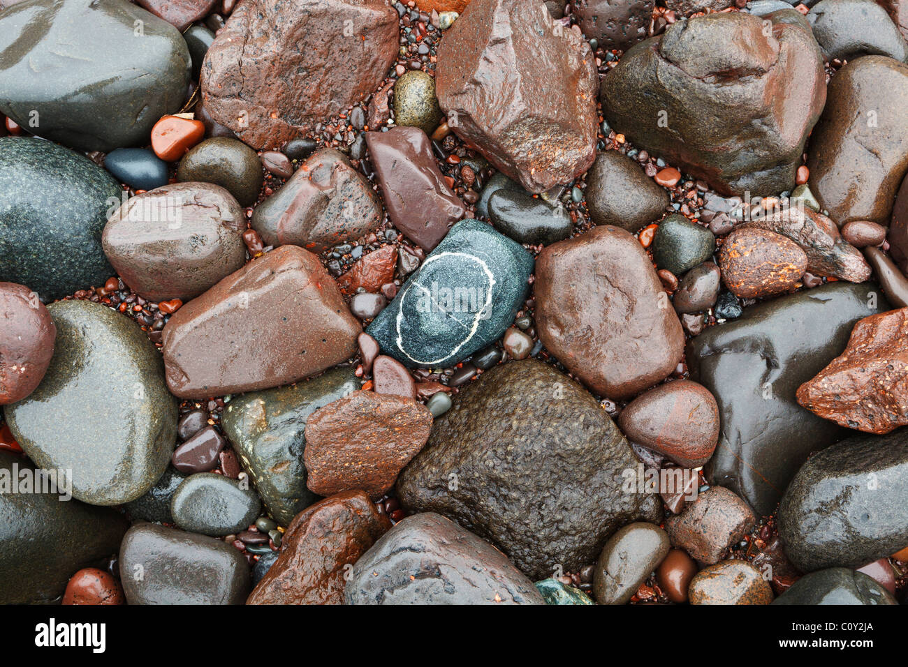 Lake superior stones hi-res stock photography and images - Alamy