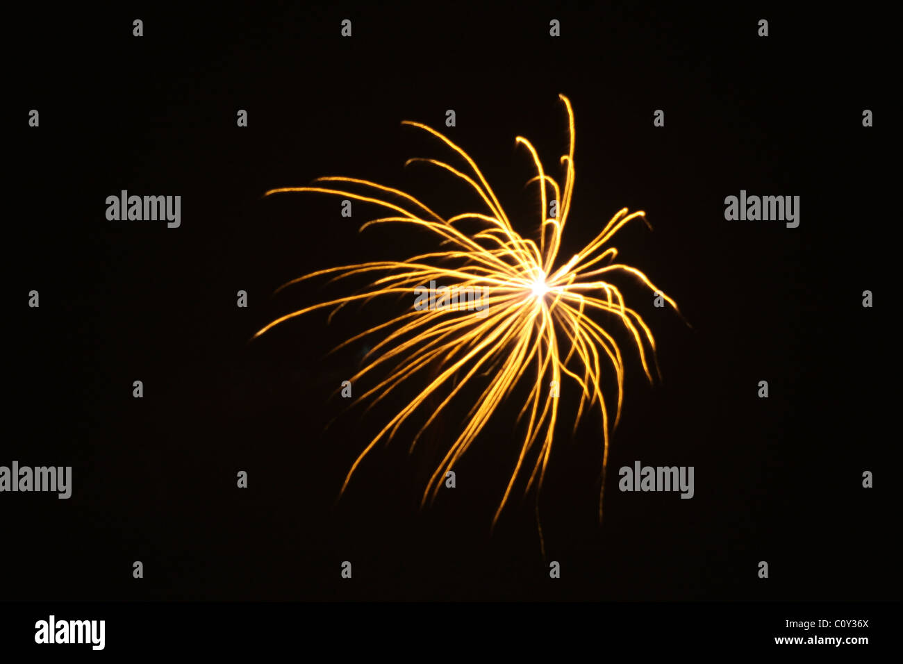 Fireworks on Guy Fawkes Stock Photo - Alamy