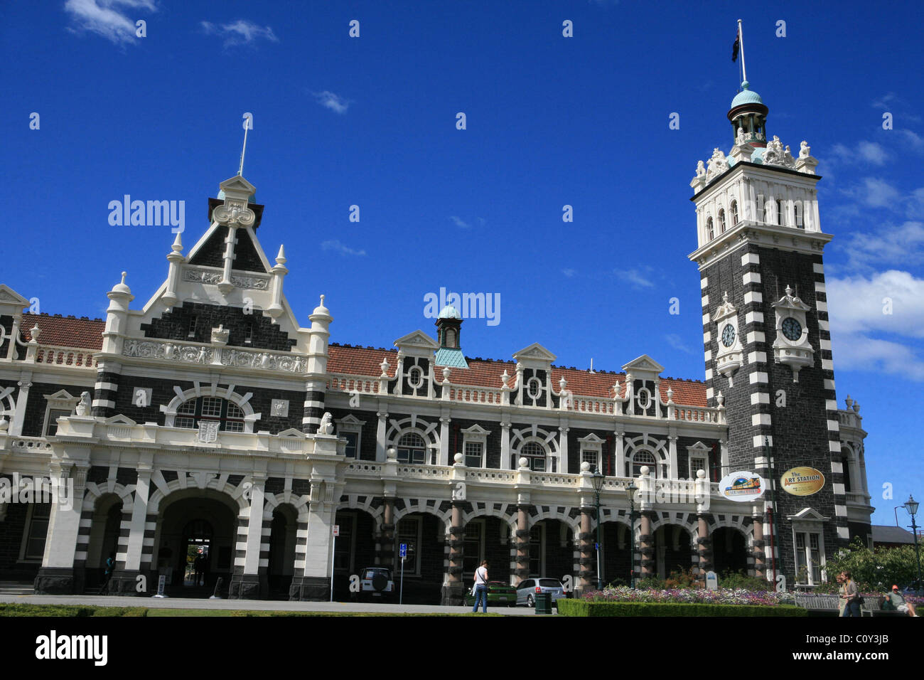 Dunedin rail station hi-res stock photography and images - Alamy