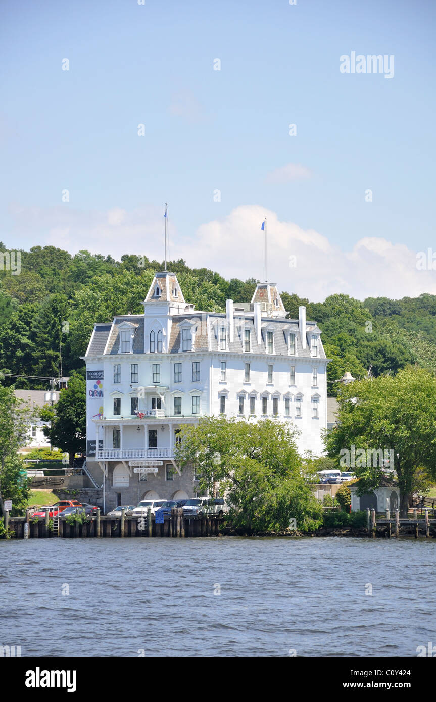 Goodspeed Opera House - East Haddam, Connecticut, USA Stock Photo - Alamy