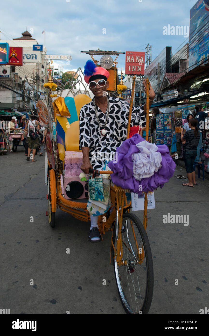 Decorated rickshaw hi-res stock photography and images - Alamy
