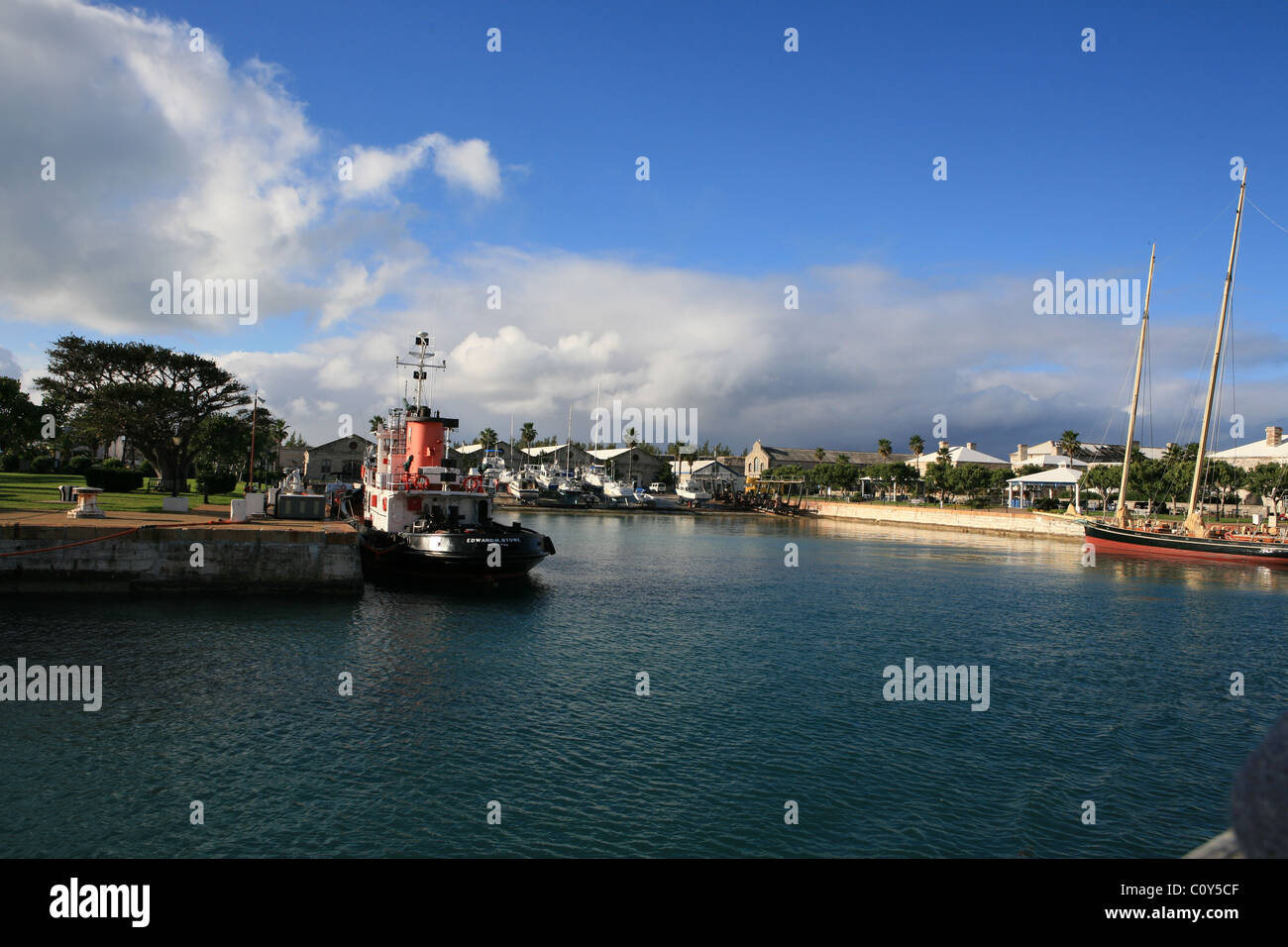 Royal Naval dockyard Bermuda Stock Photo - Alamy