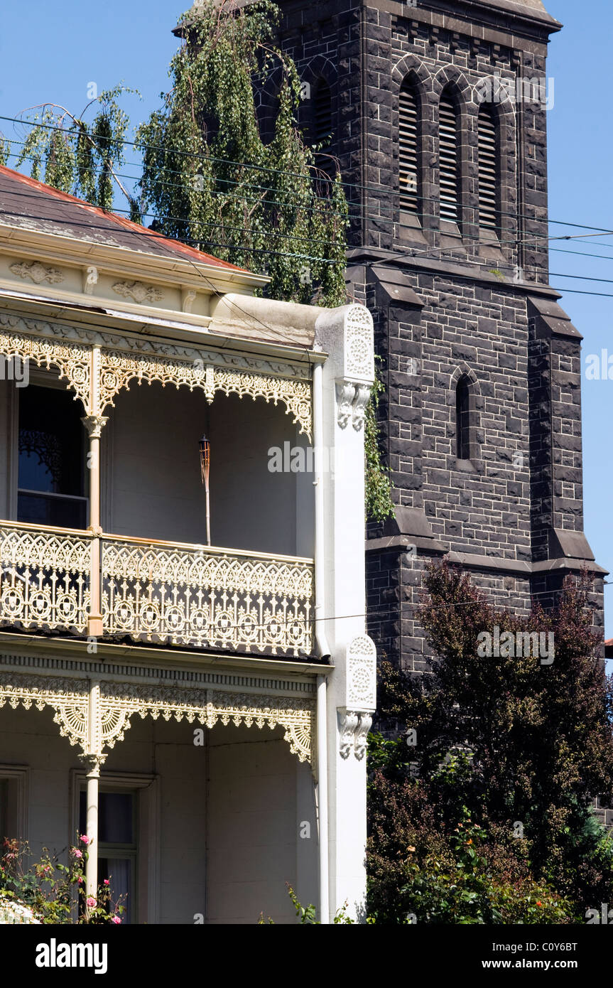 Victorian bluestone house hi-res stock photography and images - Alamy
