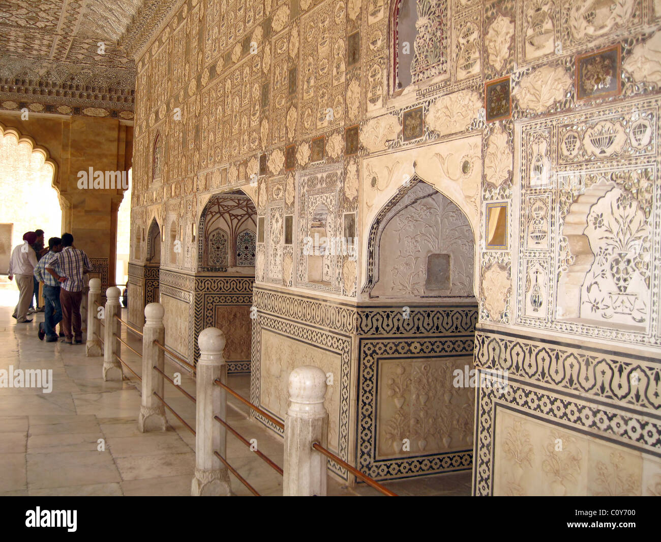 Amber Palace (Fort). Jaipur, Rajasthan, India Stock Photo - Alamy