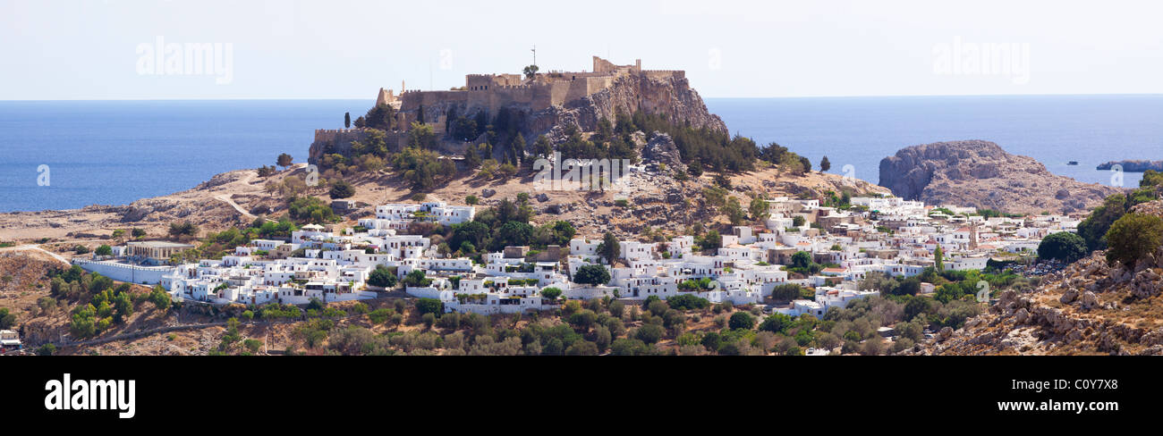 Old Town Rhodes Skyline High Resolution Stock Photography and Images ...