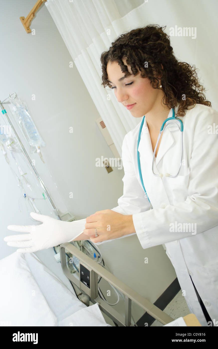 Young Medical Student Stock Photo - Alamy