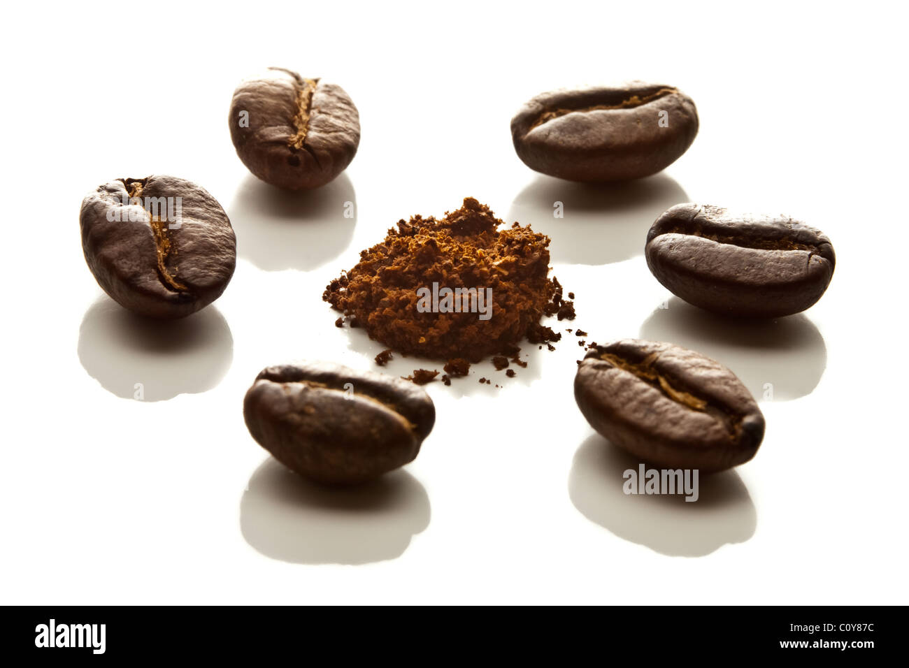 seeds of coffee Stock Photo - Alamy