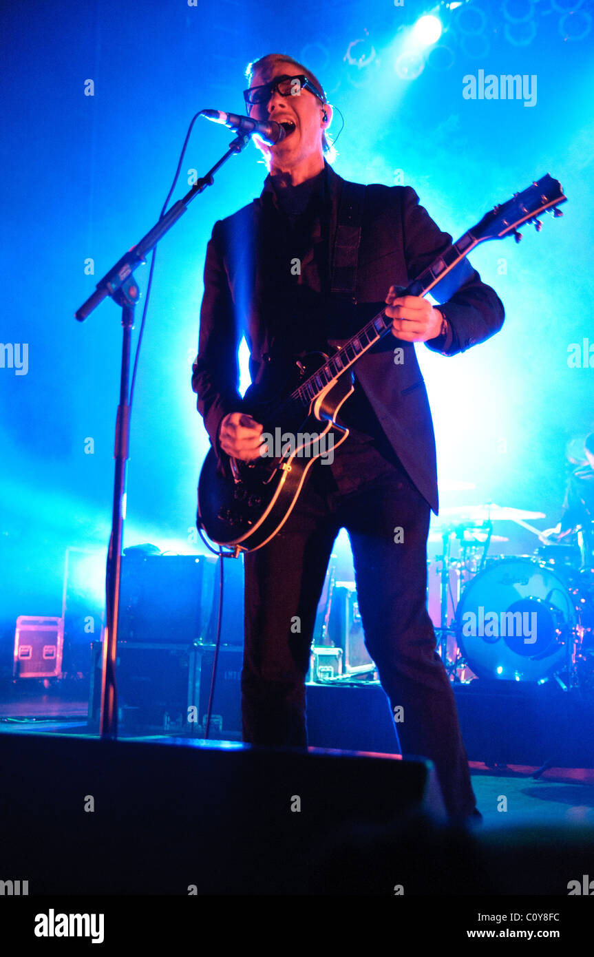 Paul banks and daniel kessler of interpol hi-res stock photography and ...