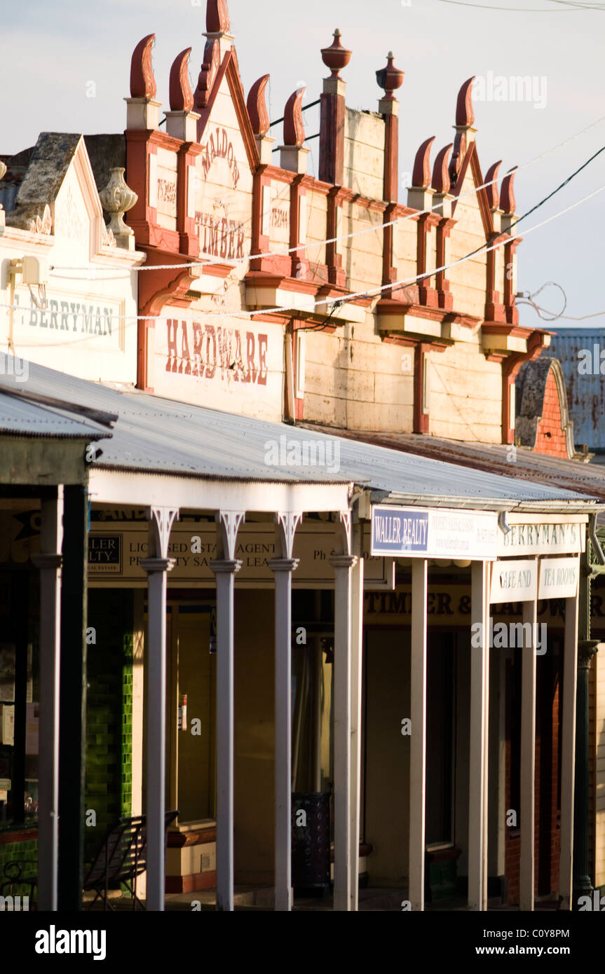 Maldon street scene, Victoria, Australia Stock Photo - Alamy