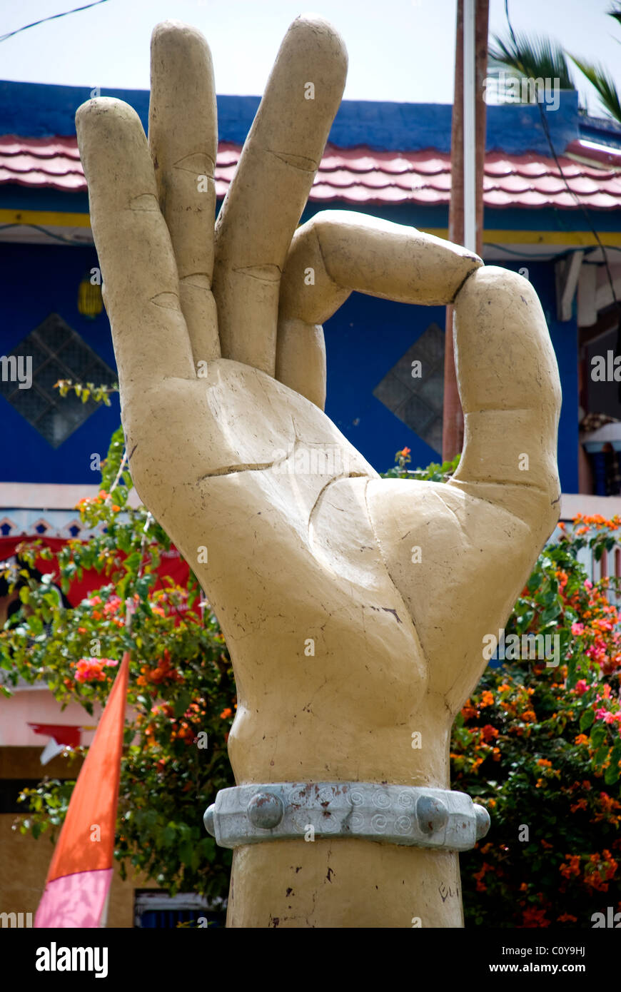 giant hand soe west timor indonesia Stock Photo - Alamy