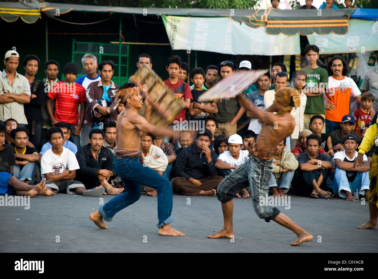 Stick fighting hi-res stock photography and images - Alamy
