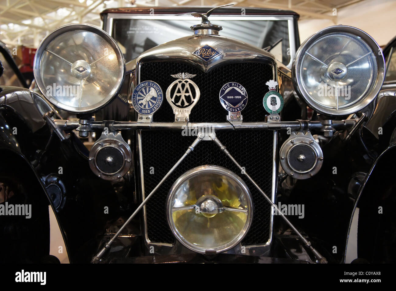 1933 Riley Nine Kestrel vintage car Stock Photo - Alamy
