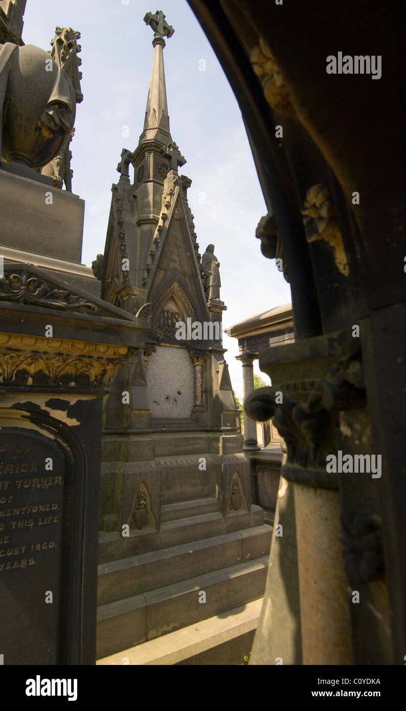 View of Undercliffe Cemetery Bradford Stock Photo - Alamy