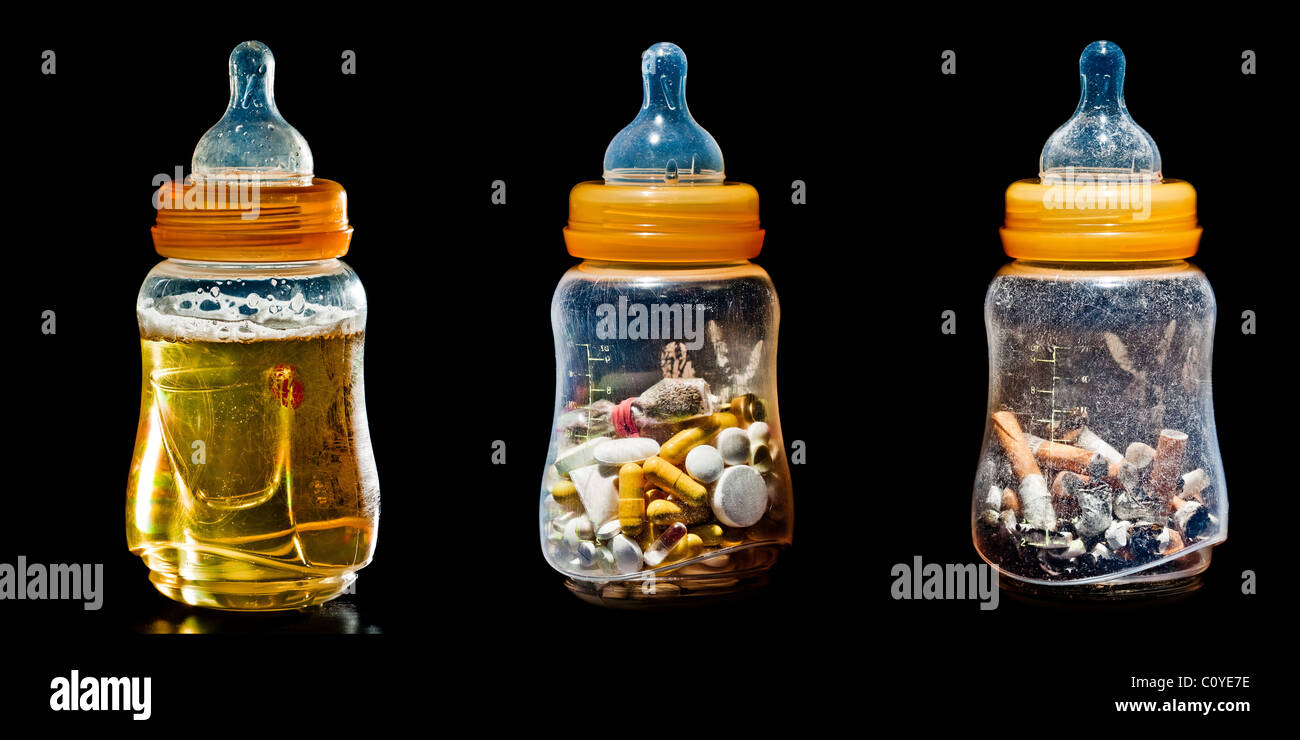With milk of mother Stock Photo - Alamy
