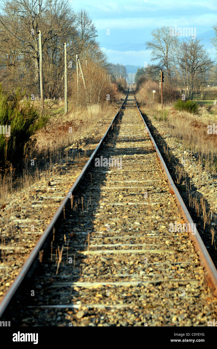 Plain line railway hi-res stock photography and images - Alamy