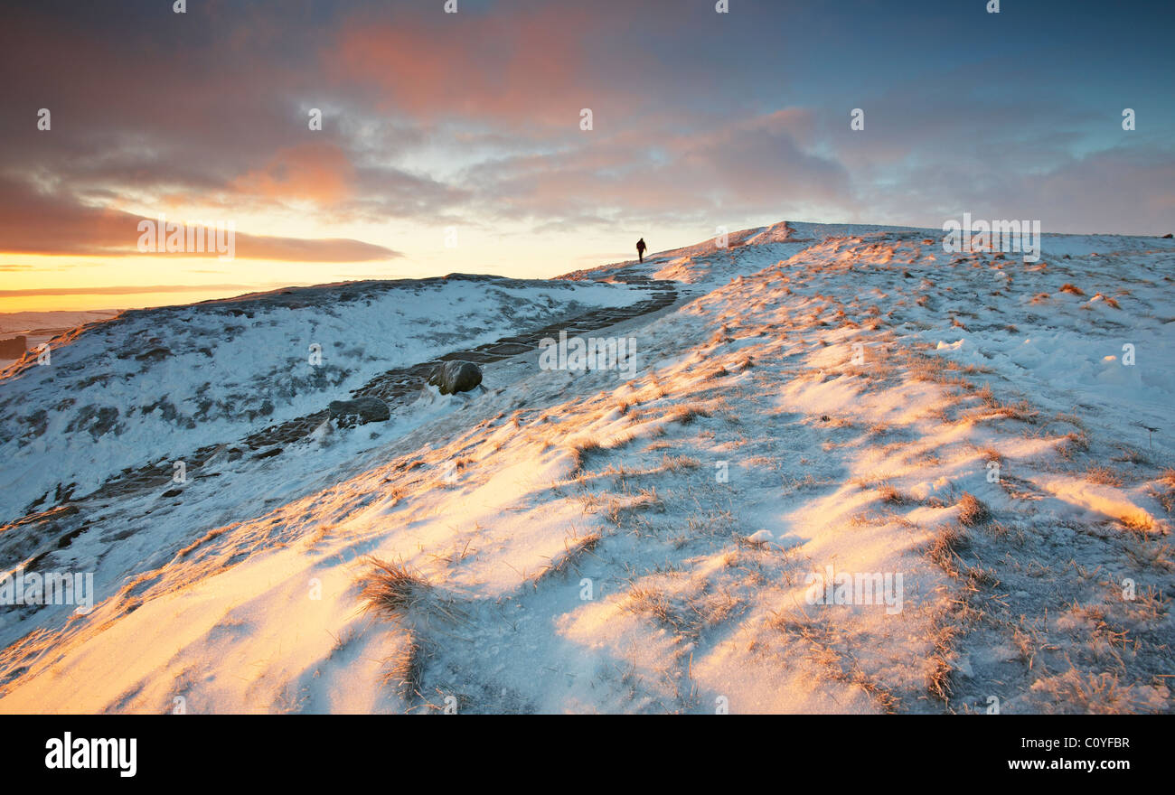 Walking the Great Ridge Stock Photo - Alamy
