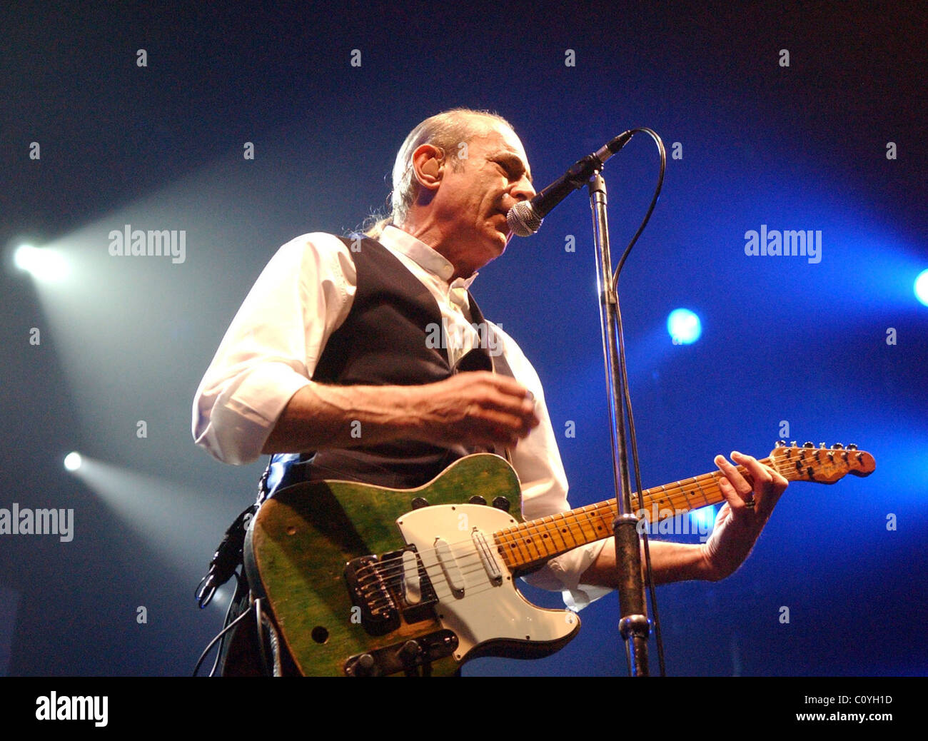 Francis Rossi of Status Quo performs at a concert in the Heineken Music ...