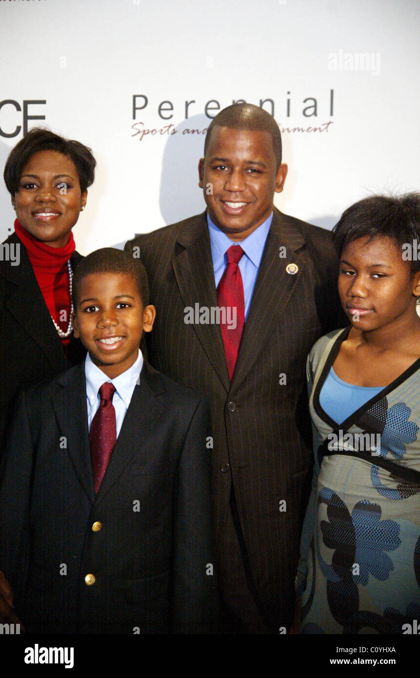 Congressman Meeks with his family Essence and PSE host 'Celebrating the ...