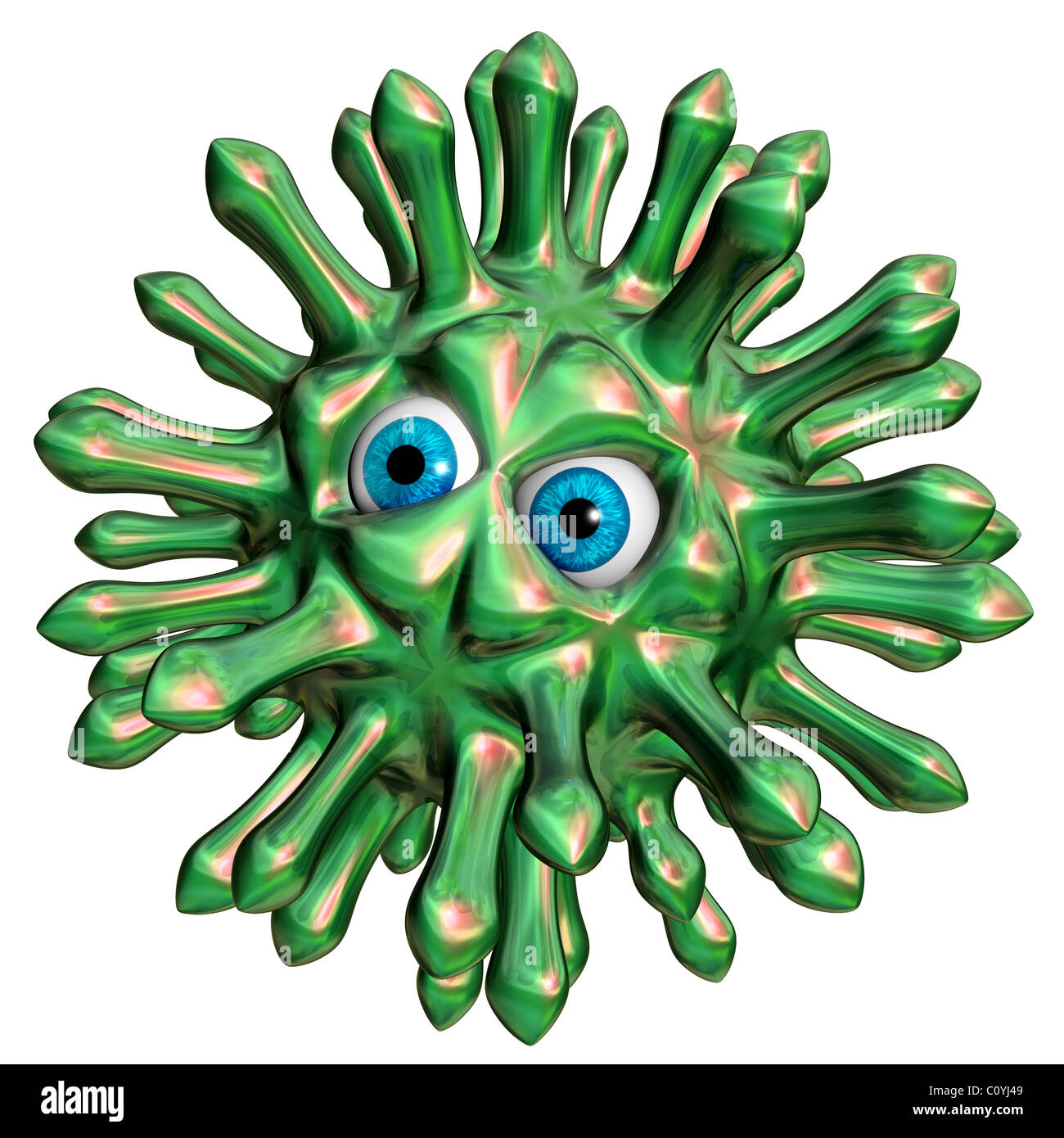 Germ cartoon hi-res stock photography and images - Alamy
