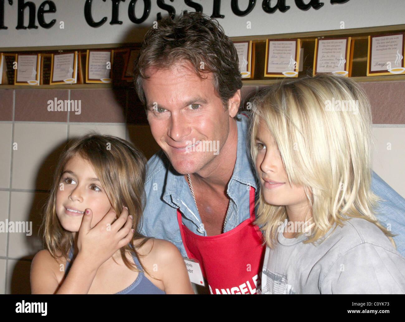Kaia Gerber, Randee Gerber and Presley Gerber LA Mission and Anne ...