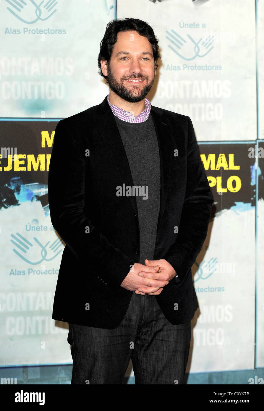 Paul Rudd at a photocall for the movie 'Role Models' in the Santo Mauro ...