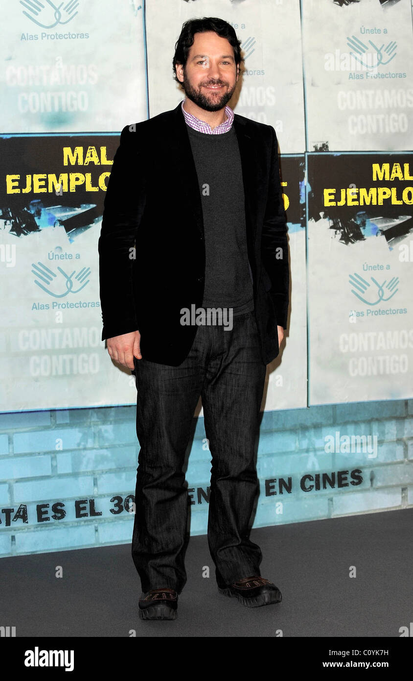 Paul Rudd at a photocall for the movie 'Role Models' in the Santo Mauro ...