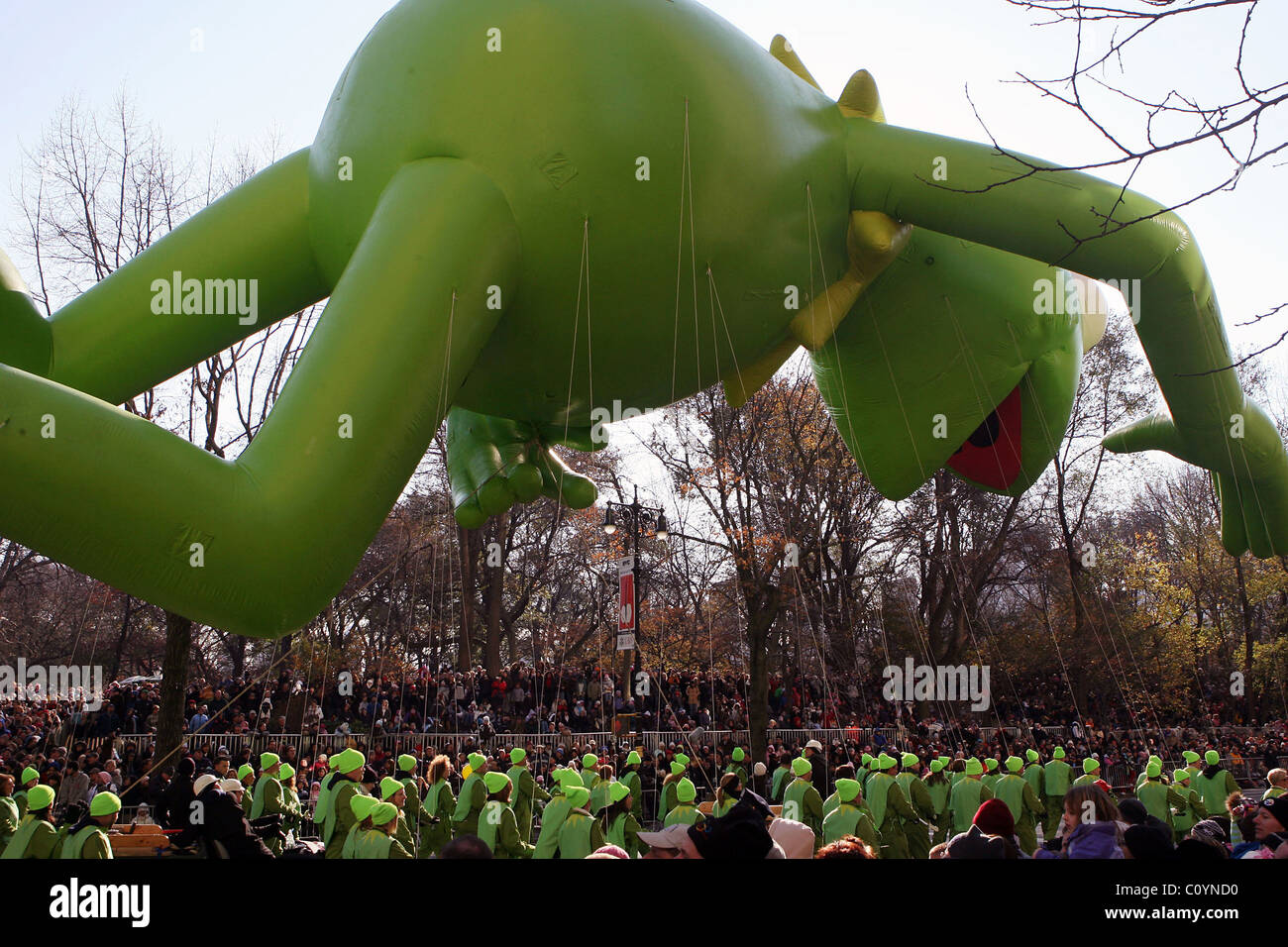 Kermit the Frog Macy's 82nd Annual Thanksgiving Day Parade New York ...