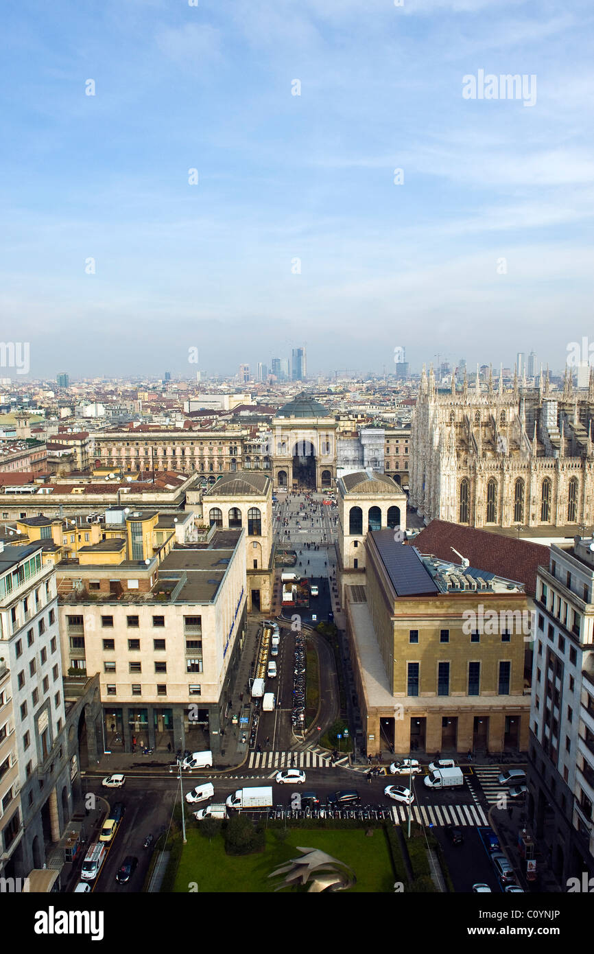 Landscape from Terrazza Martini, Milan Stock Photo - Alamy