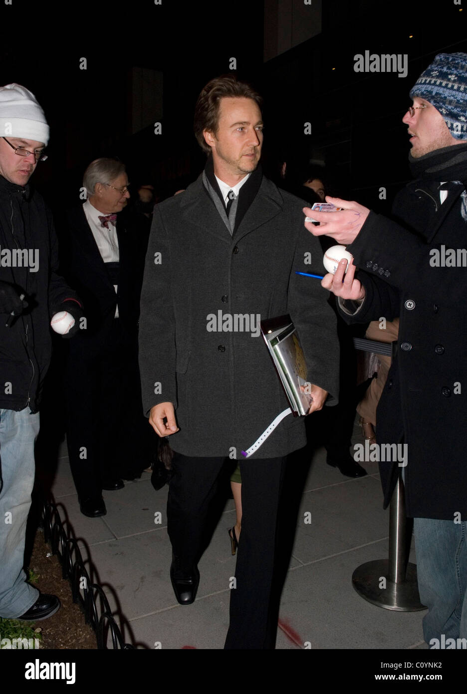 Edward Norton Celebrities in the capital ahead of the inauguration of ...