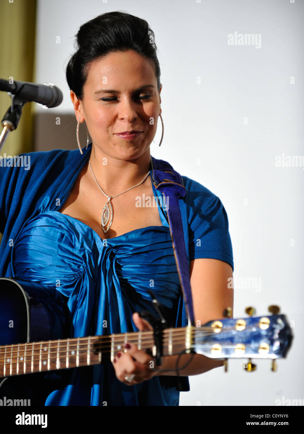 Canadian Singer Nadine Gagne 10th Annual Canadian Aboriginal Music Pre ...