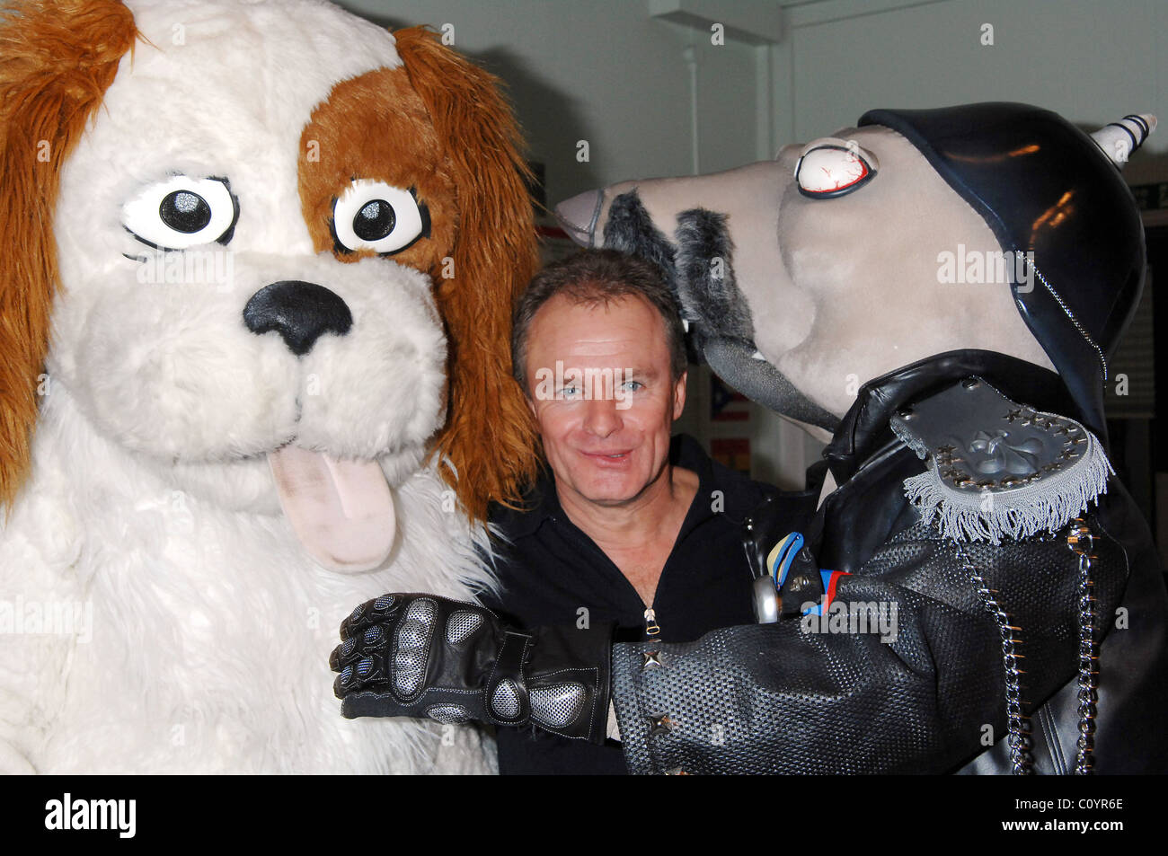 Bobby Davro Bobby and The Dots photocall in aid of Kids Taskforce ...
