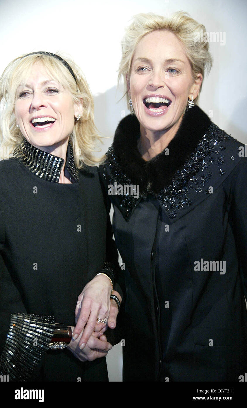 Judith Licht and Sharon Stone The Huffington Post First-Ever ...