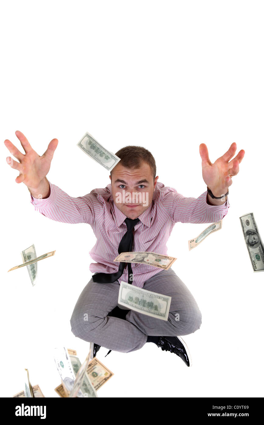 Money in the air Stock Photo - Alamy